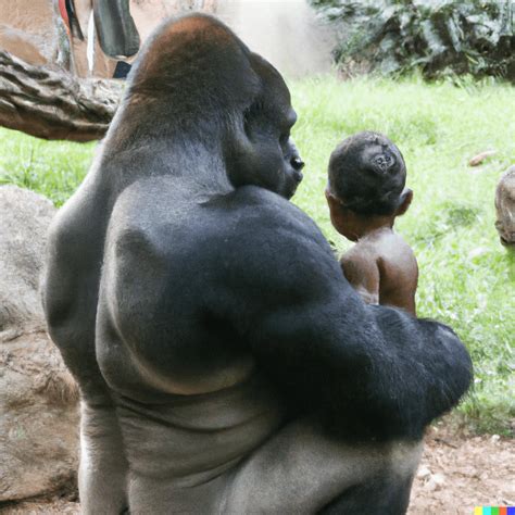 I Made This Dedication To Harambe In Dall E On Openai Rharambe