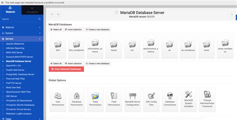 Import Wordpress Database Using Virtualmin Help Home For Newbies