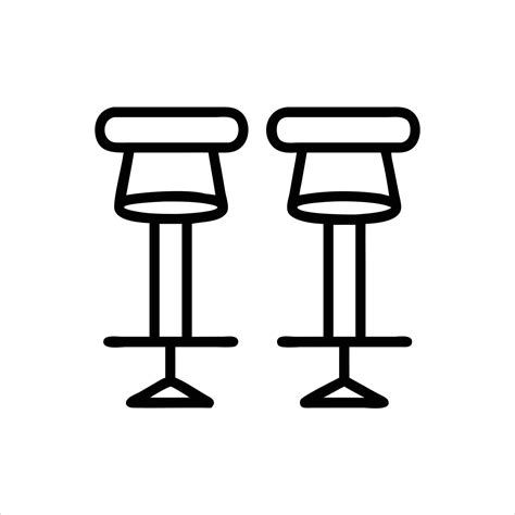 Bar Stool Icon Design 66152088 Vector Art At Vecteezy