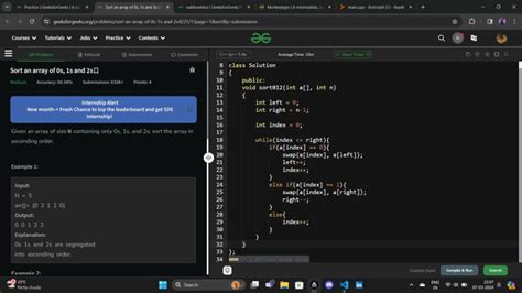 Vaibhav Telse On Linkedin Codingchallenge Datastructures Algorithms