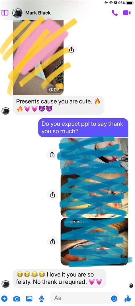 Dude Just Called His Unsolicited Dick Pic A Present 🎁 Im Sending An