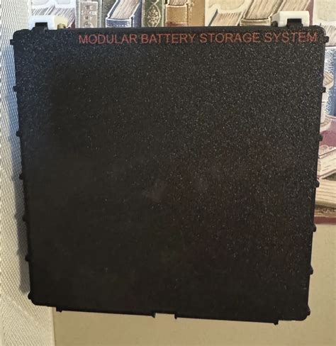 Modular Battery Storage Vertical Wall Mounted Remixed By Mrhelpyhelper Makerworld Download Free