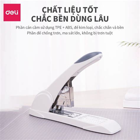Dập Ghim đại Deli 0395 240tr Văn Phòng Phẩm Hưng Nghĩa