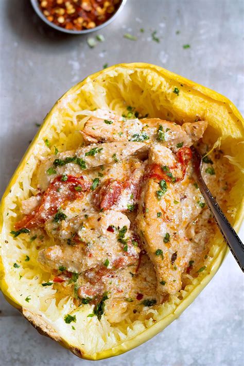 Chicken With Spaghetti Squash Recipes
