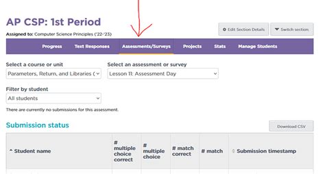 Test Scores Where Are They Cs Principles Codeai Professional