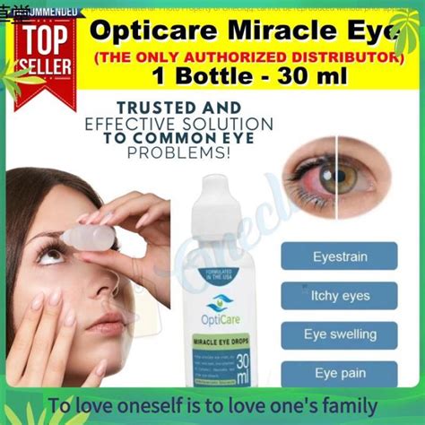 Health And Wellness ☀opticare Miracle Eye Drops Protect Your Eyes From Result Of Long