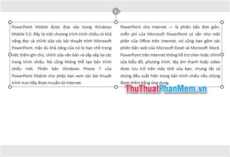 Cách Chia Cột Trong Powerpoint