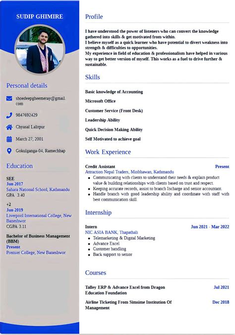 Sudip Ghimire On Linkedin My Cv