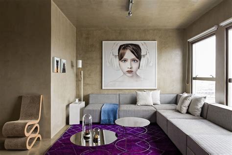 Декоративный цемент в интерьере (фото) | Design de interiores do sotão ...