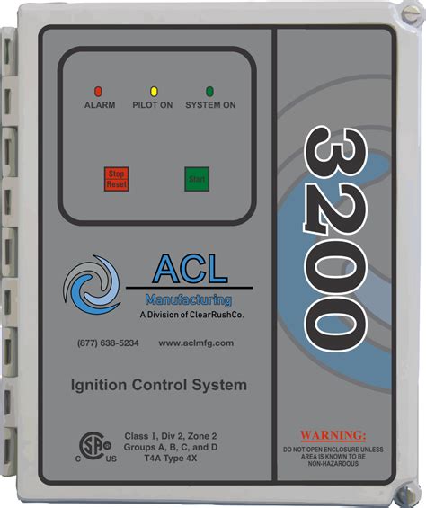 Acl Combustion Flare Stack Incinerator Ignition Systems