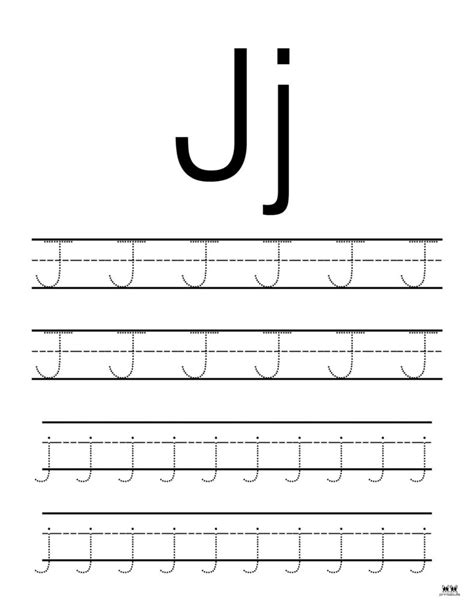 Letter J Printable Template Employers Can Use This Printable Physical
