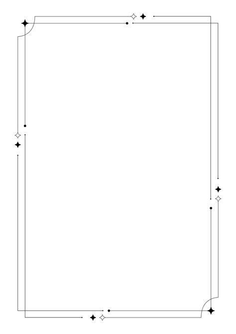 Minimalist Border Design