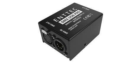 Dmx Usb Pro The Industry Standard For Dmx Usb Interface Enttec Enttec