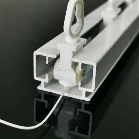 Silent Fix Distance Ripple Fold Curtain Runner S Wave Track Runner For