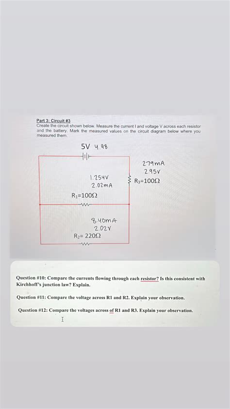 Solved Part Circuit Create The Circuit Shown Below Chegg