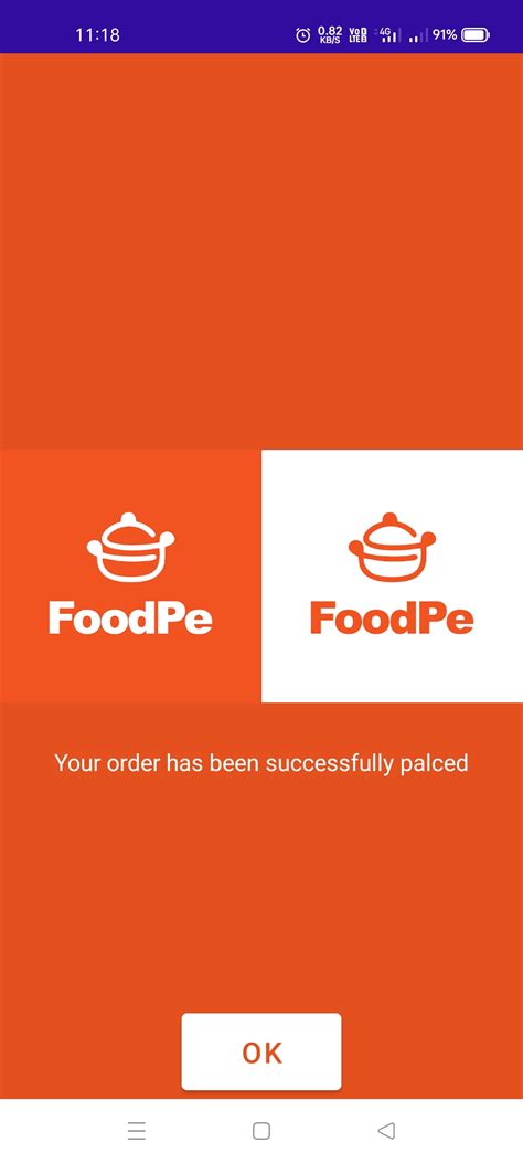 food delivery app with kotlin