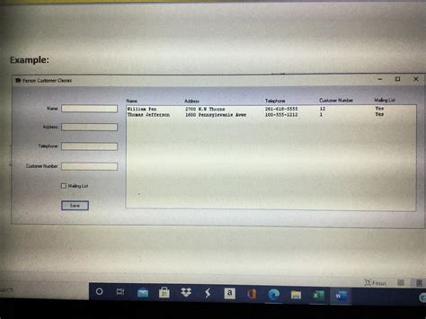 Solved Create A Person And Customer Class In C To Be Able