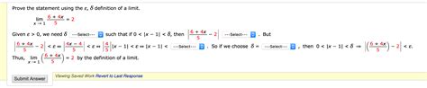 Solved Prove the statement using the ε δ definition of a Chegg