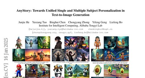 Anystory Towards Unified Single And Multiple Subject Personalization