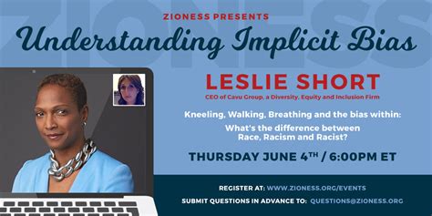 Implicit Bias Training Zioness Movement