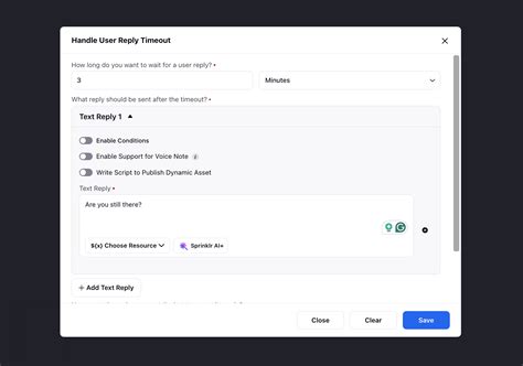 ‎local Timeout Settings Sprinklr Help Center