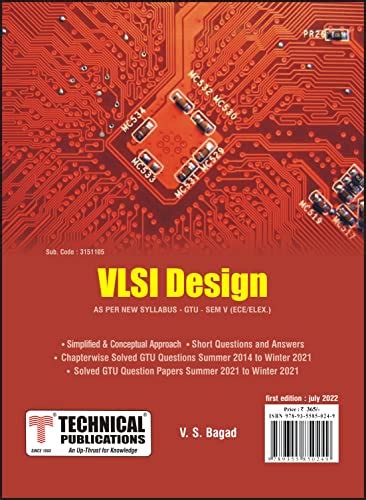 VLSI Design For GTU Course V ECE EBook Bagad V S Amazon In Kindle Store