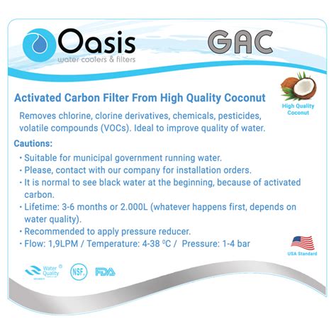 Tap Water Cooler Filter Set With Uf Membrane Oasis Set Filters Duf