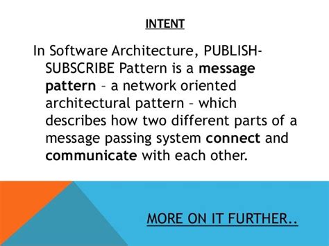 Publish Subscribe Pattern Design Patterns