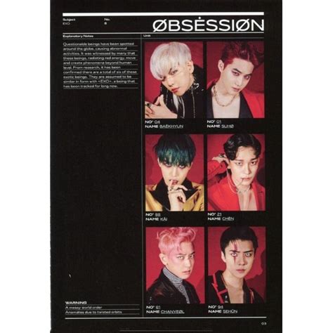 Jual Exo Official Poster Obsession Shopee Indonesia