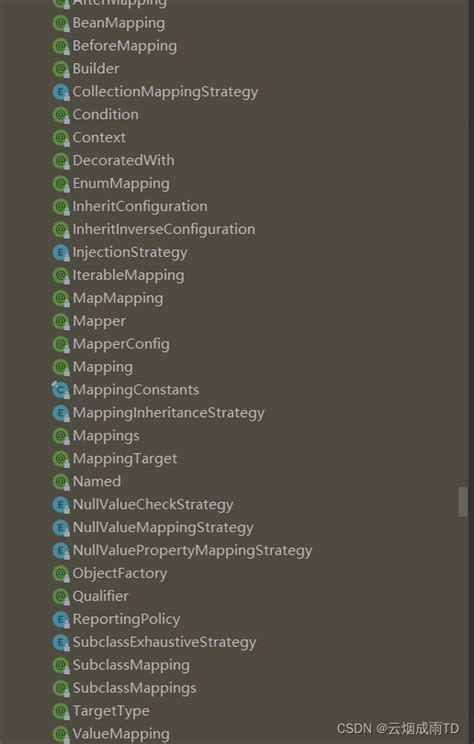 Mapstruct系列（10） 注解汇总大全mapstruct注解 Csdn博客