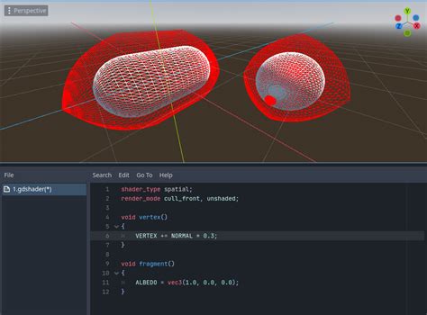 Incorrect Mesh Normals In Shaders Issue Godotengine Godot GitHub