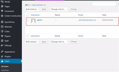 How To Remove Wordpress Default Admin User Via The Dashboard Geek Rewind