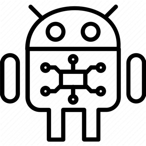 android droid mobile operating system icon download on iconfinder