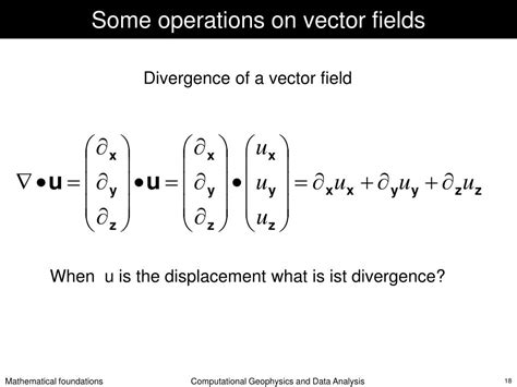 Ppt Some Basic Maths For Seismic Data Processing And Inverse Problems
