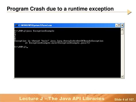Ppt Lecture J The Java Api Libraries Powerpoint Presentation Free