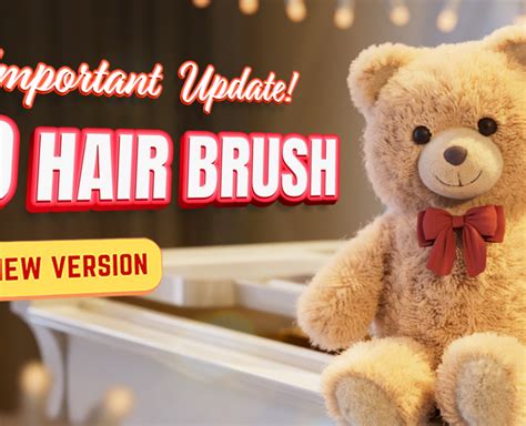 Blender Addon 3d Hair Brush V4 Flippednormals