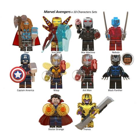Lego Avengers Endgame Minifigures