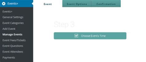 wordpress event date and time events plus documentation