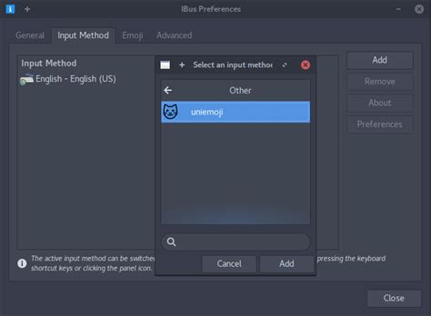 how to set up an emoji keyboard on linux
