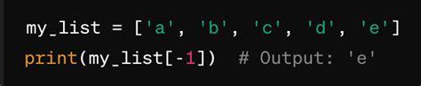 Coding Python Sederhana Indexing Vs Negative Indexing