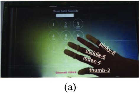 PIN Finger Authentication A Finger Assigning Information B Schematic Download High