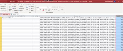 como programar valores únicos en vba en una consulta de access