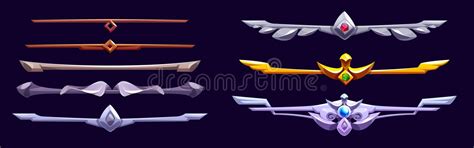 Medieval Game Button Ui Metal Fantasy Board Stock Illustration Illustration Of Graphic Rank