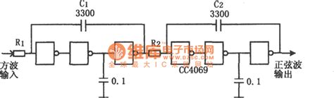 Low Cost Differentiator Circuit Composed Of Cc4069 Control Circuit Circuit Diagram