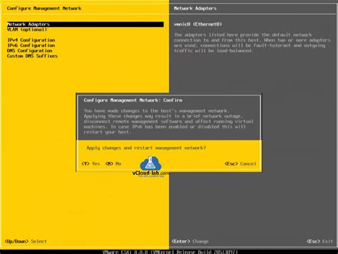 Configure Vmware Esxi Server Network Settings In Dcui Vgeek Tales