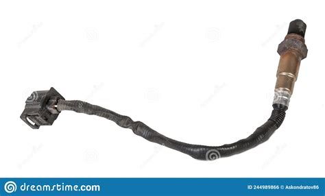 Lambda Probe Oxygen Sensor Device Designed To Record Amount Of Remaining Oxygen In The Exhaust