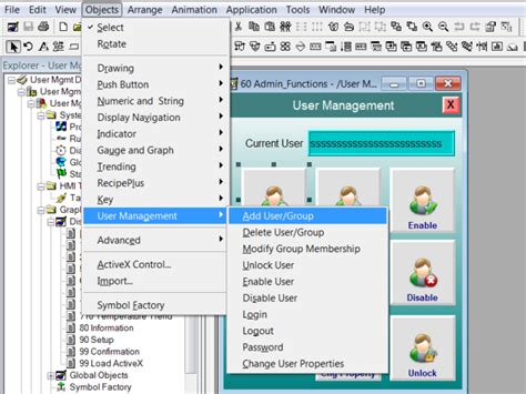 PanelView Plus Managing Users And Group From A Running Application The Automation Blog