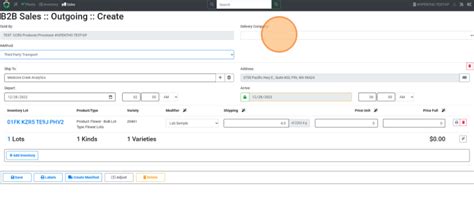 Workflow Mode Prepare Lab Manifest For Testing Openthc Help