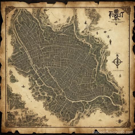 Post Apocalyptic City Map Stable Diffusion Online