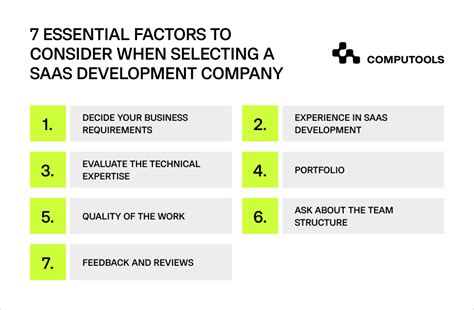 The Ultimate Guide To Choosing A Saas Development Company Computools